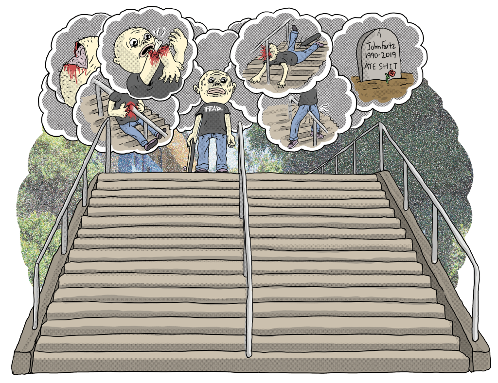 THE SCIENCE BEHIND OVERCOMING FEAR IN SKATING - Jenkem Magazine