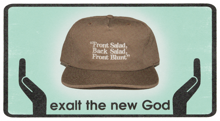 THE FRONT BLUNT HAT IS BACK... AGAIN - Jenkem Magazine